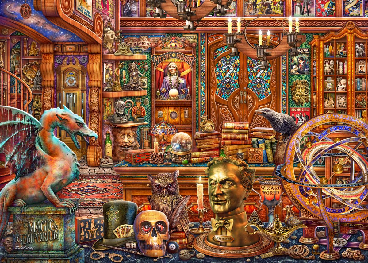 'Magic Emporium' Poster by michael fishel | Displate