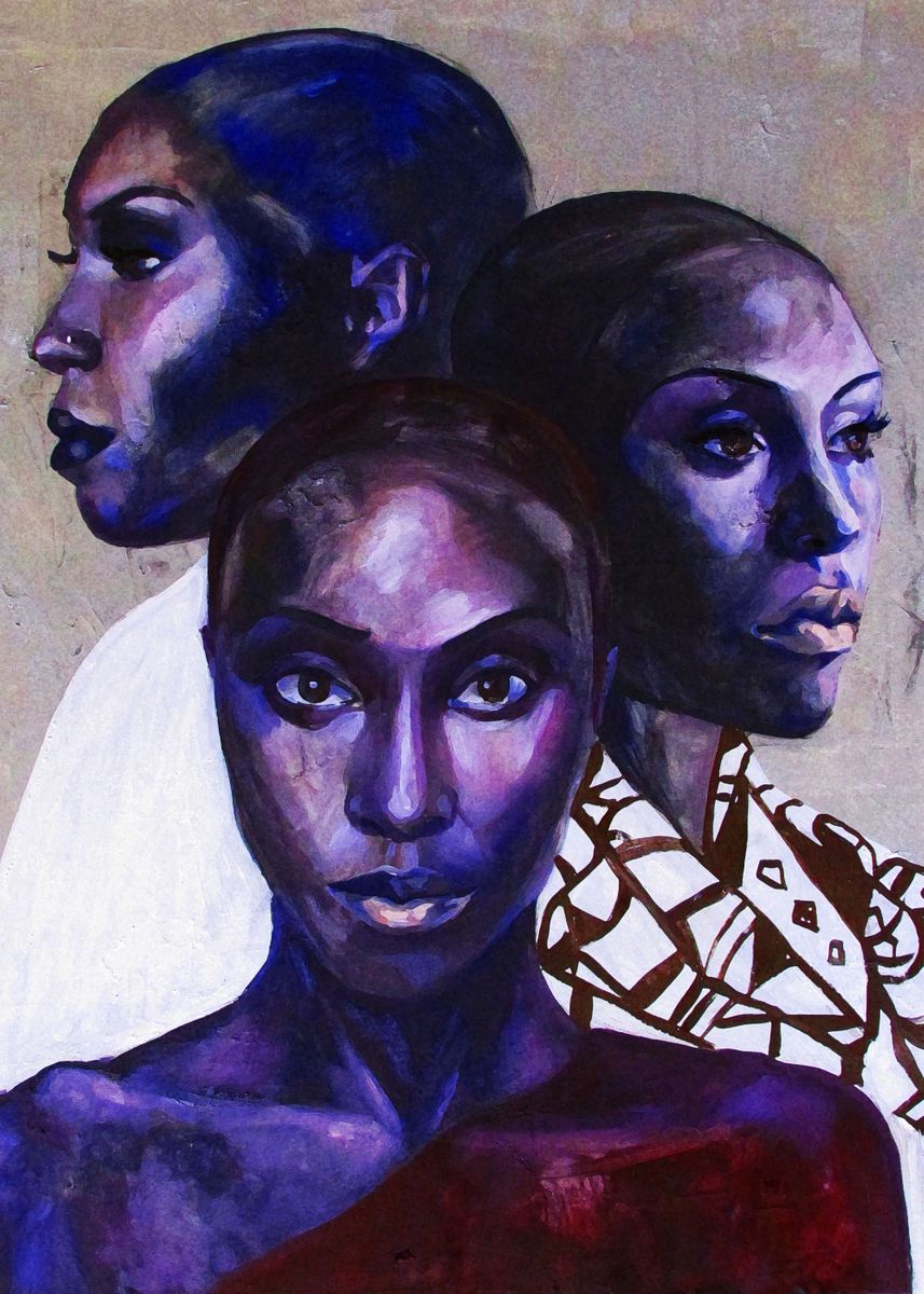 'Phenomenal woman' Poster, picture, metal print, paint by Kateryna ...