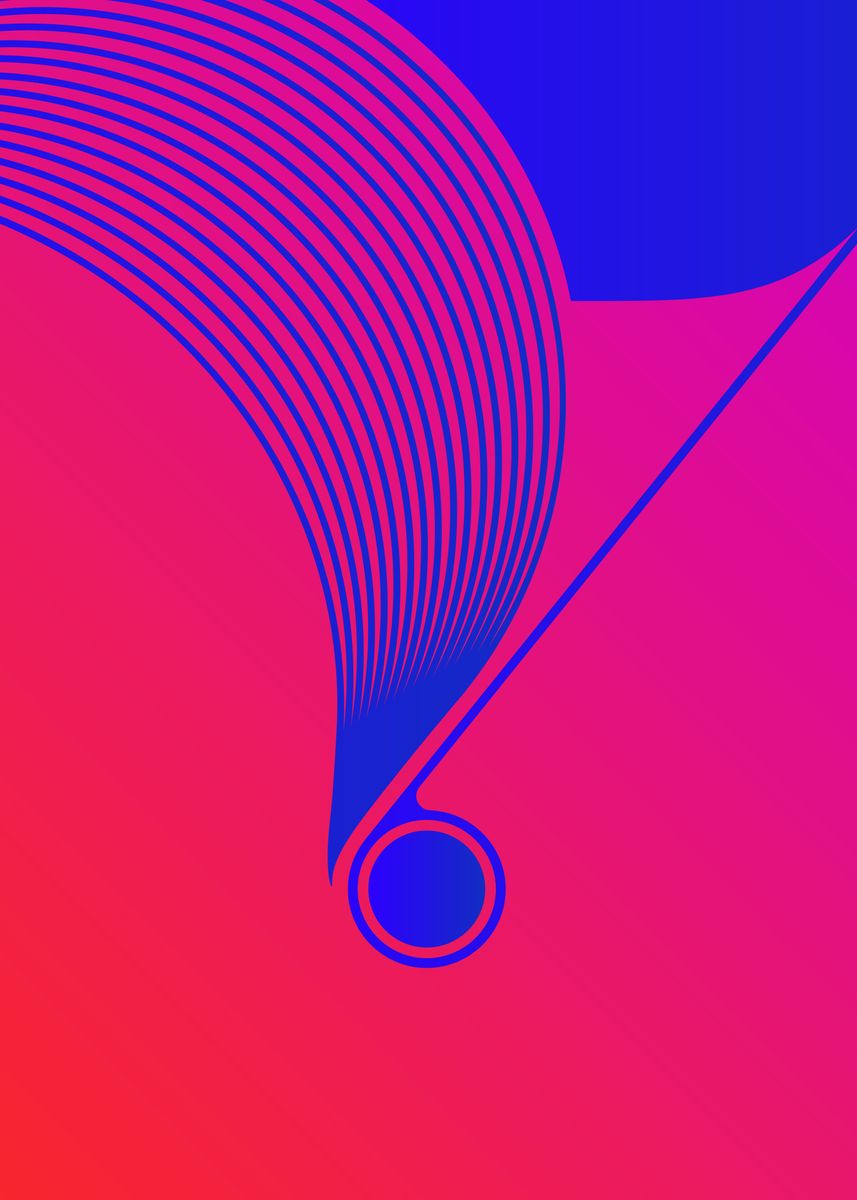 'Abstract typography' Poster, picture, metal print, paint by Ci nege ...