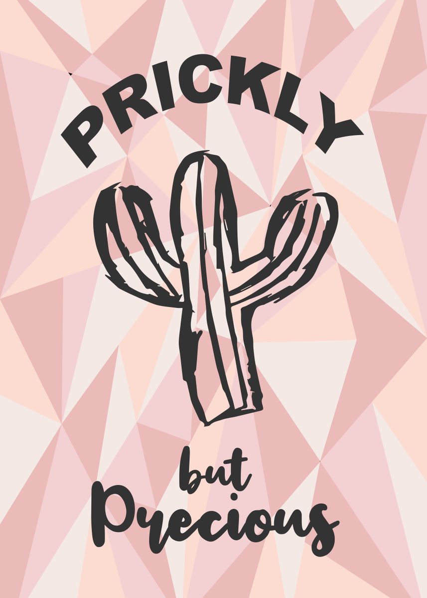 'Prickly Cactus 20' Poster, picture, metal print, paint by Maricris M ...