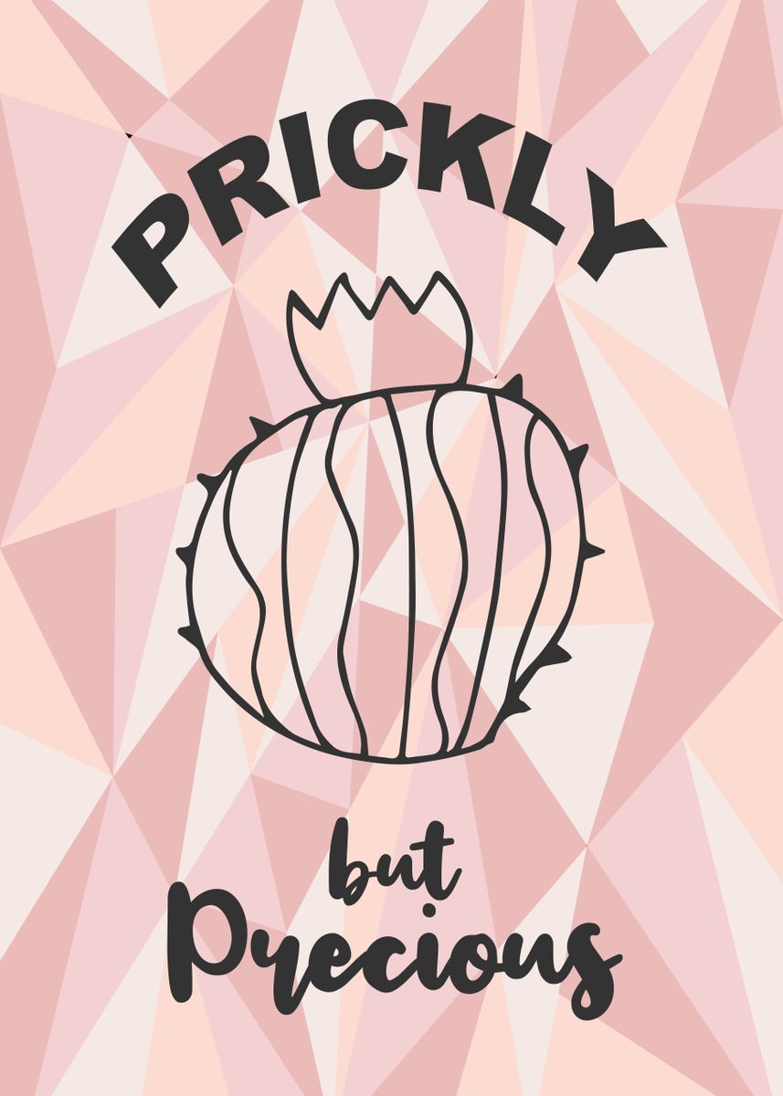 'Prickly Cactus 11' Poster by Maricris M | Displate