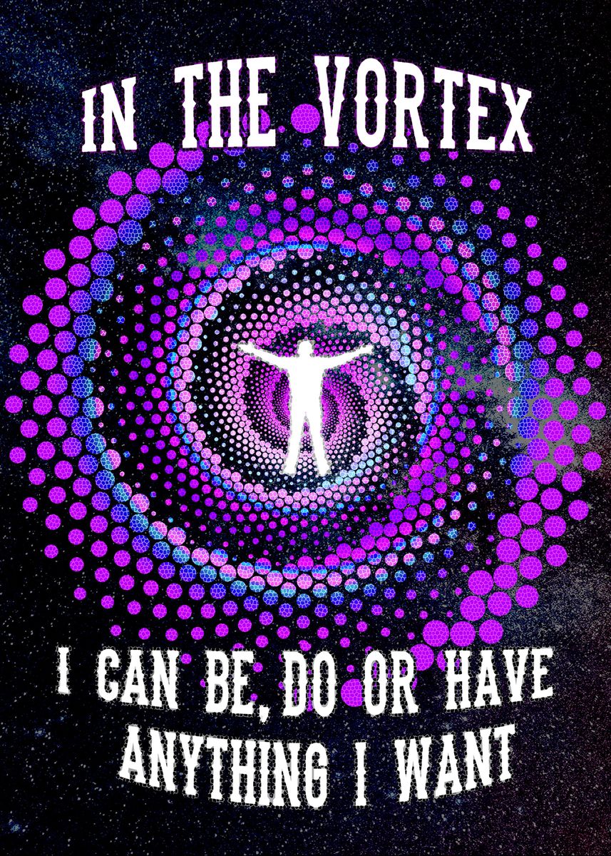 'In the Vortex' Poster by М Dam | Displate