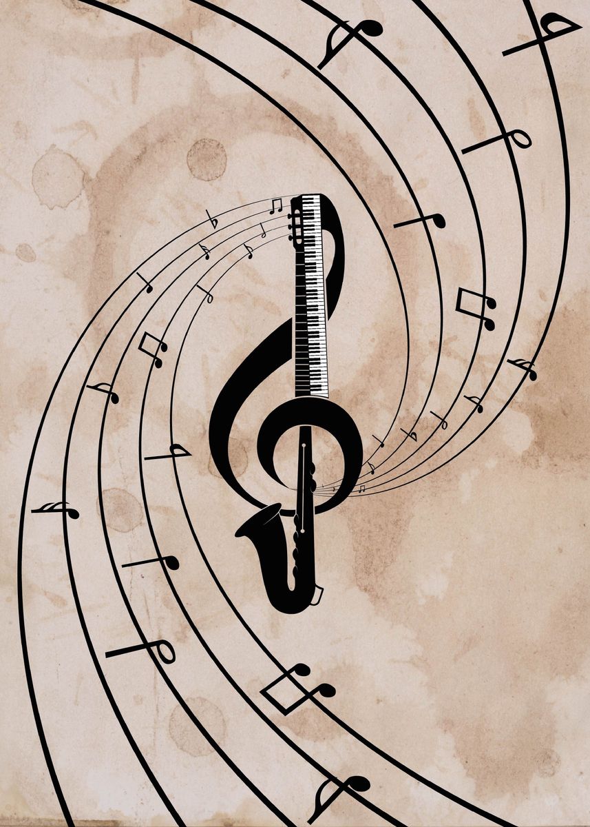 'Key Sol 2' Poster, picture, metal print, paint by Mojoe Art | Displate