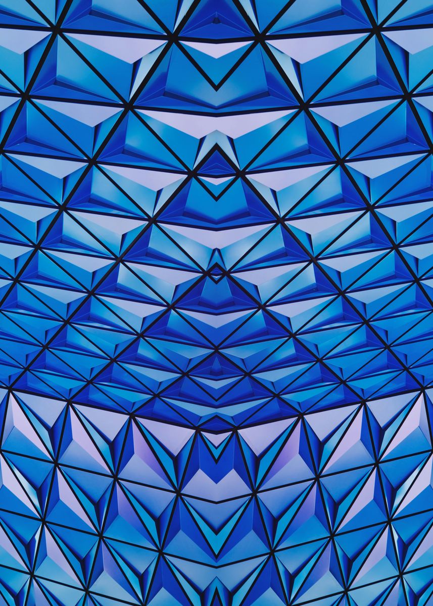 'Chromatic Abstract' Poster by Mirror Mirror | Displate