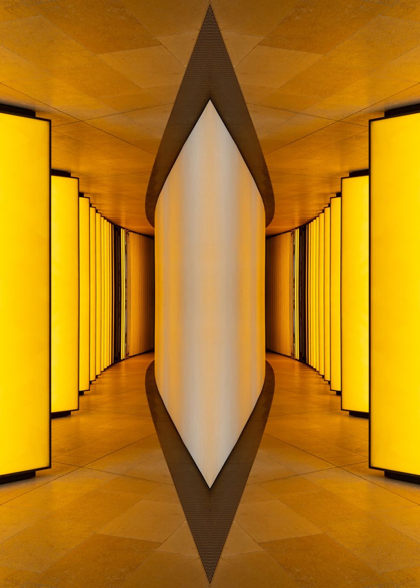 'Two Ways Abstract' Poster by Mirror Mirror | Displate