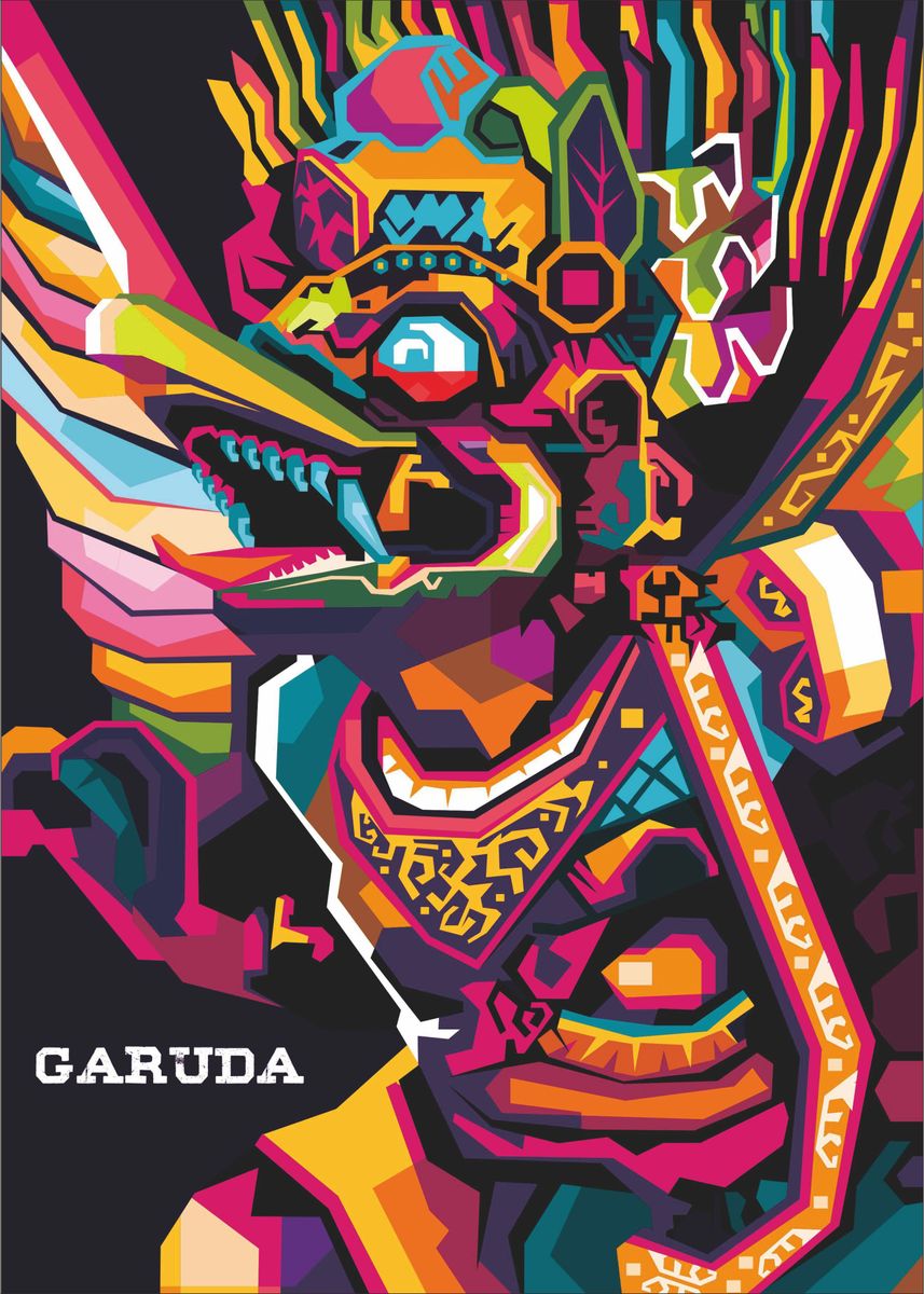 'GARUDA' Poster by irfan ip | Displate