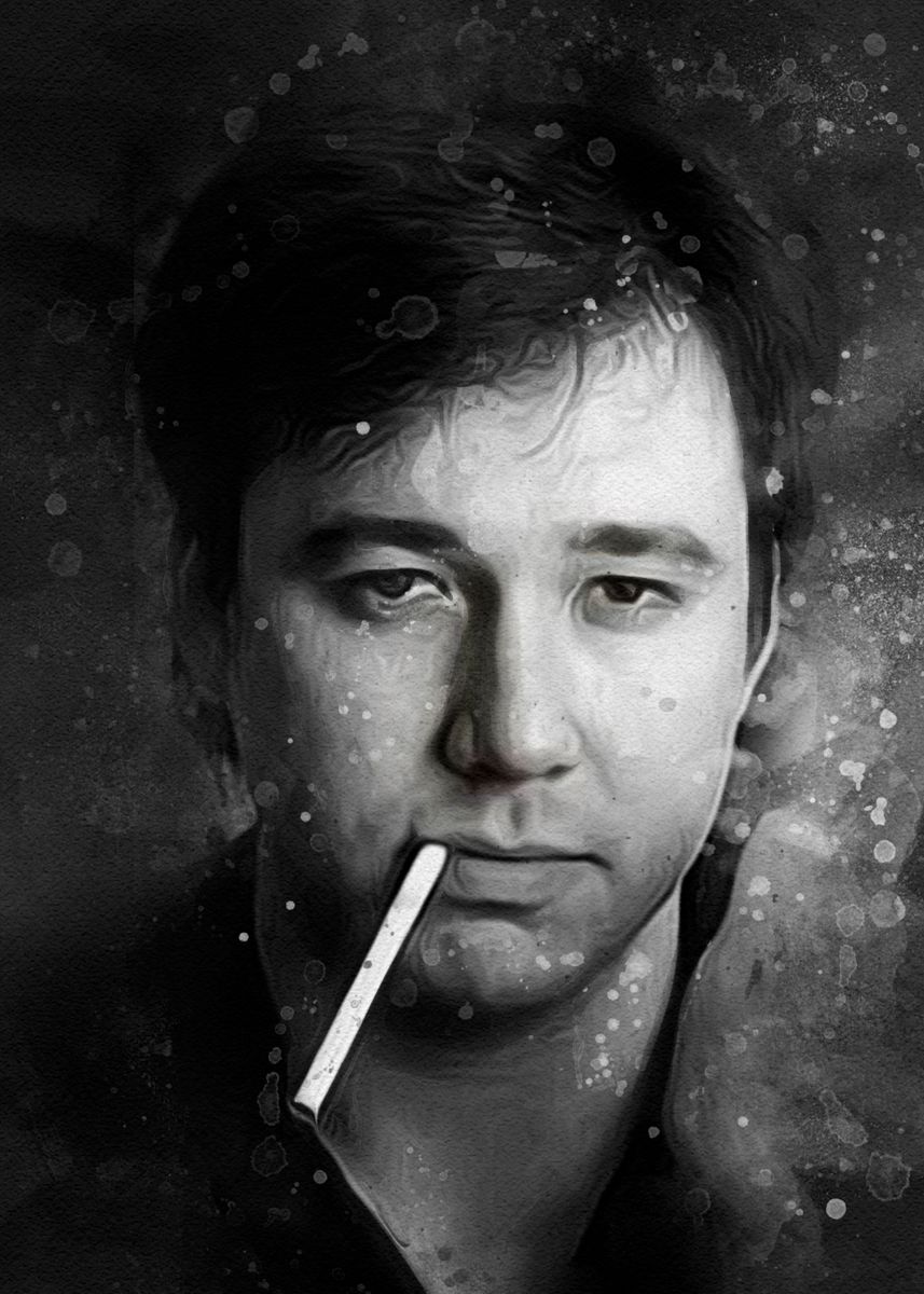 'Bill Hicks' Poster, picture, metal print, paint by Kitty Kit | Displate