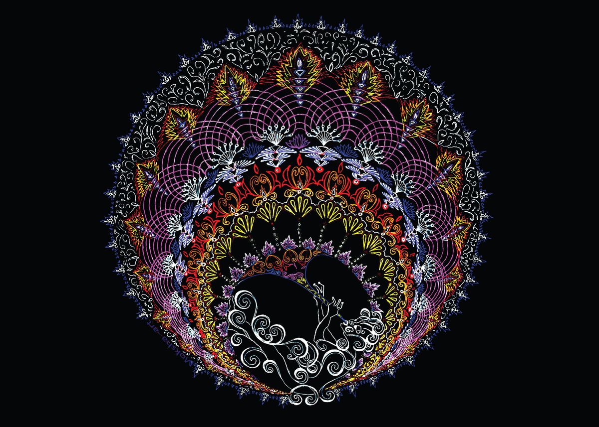 'Desire Music' Poster by Moksha Art | Displate