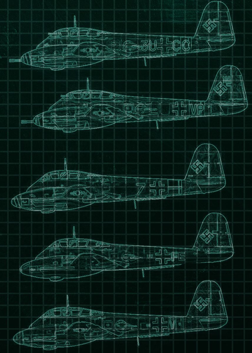 'Collection 7' Poster, picture, metal print, paint by AD art | Displate