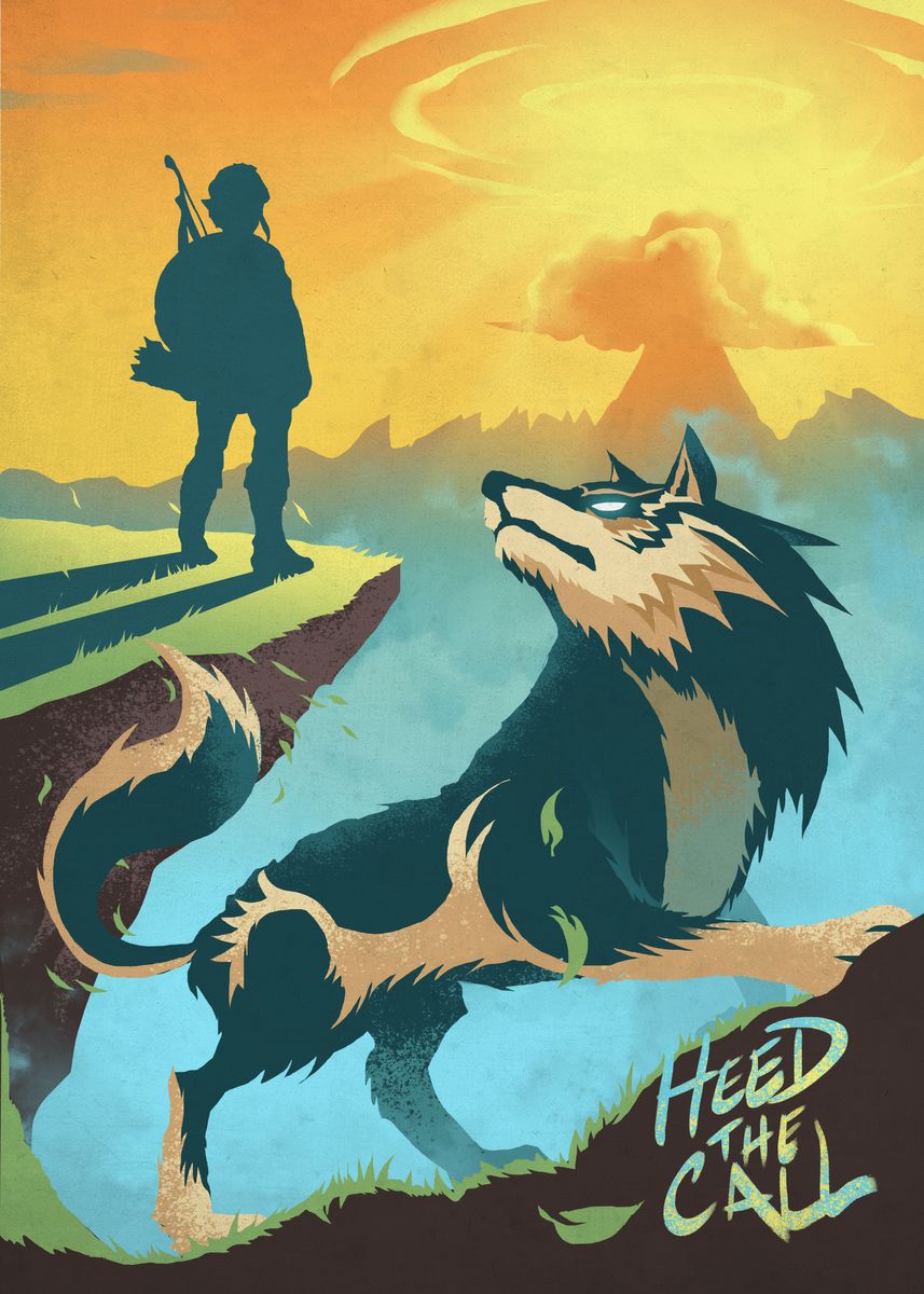 'The Legend of Lobos' Poster, picture, metal print, paint by Lobos JR ...