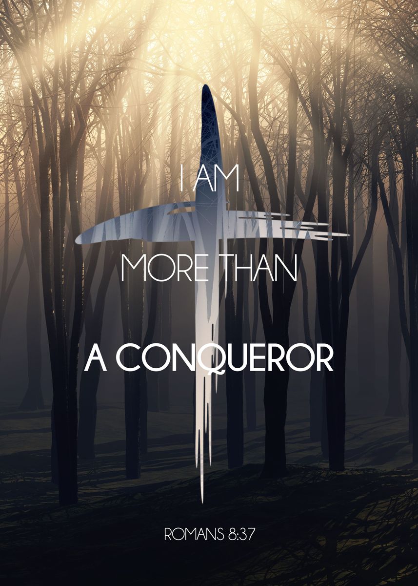 'Romans 5 1' Poster by JTE Creatives | Displate