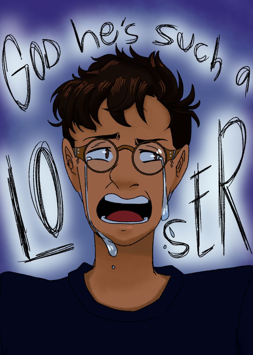 'Michael In The Bathroom' Poster by John Michael Alfonso | Displate