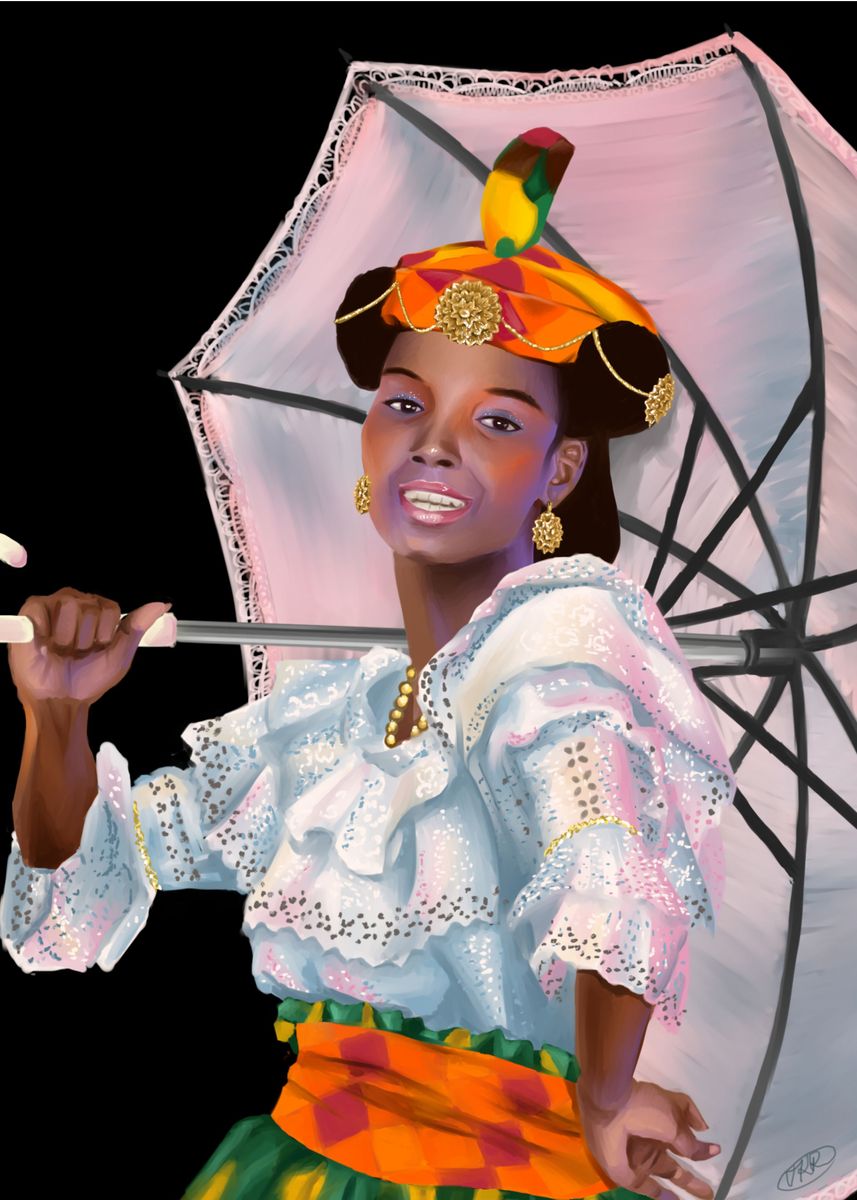 'The Martinican Girl' Poster, picture, metal print, paint by Maddyson ...