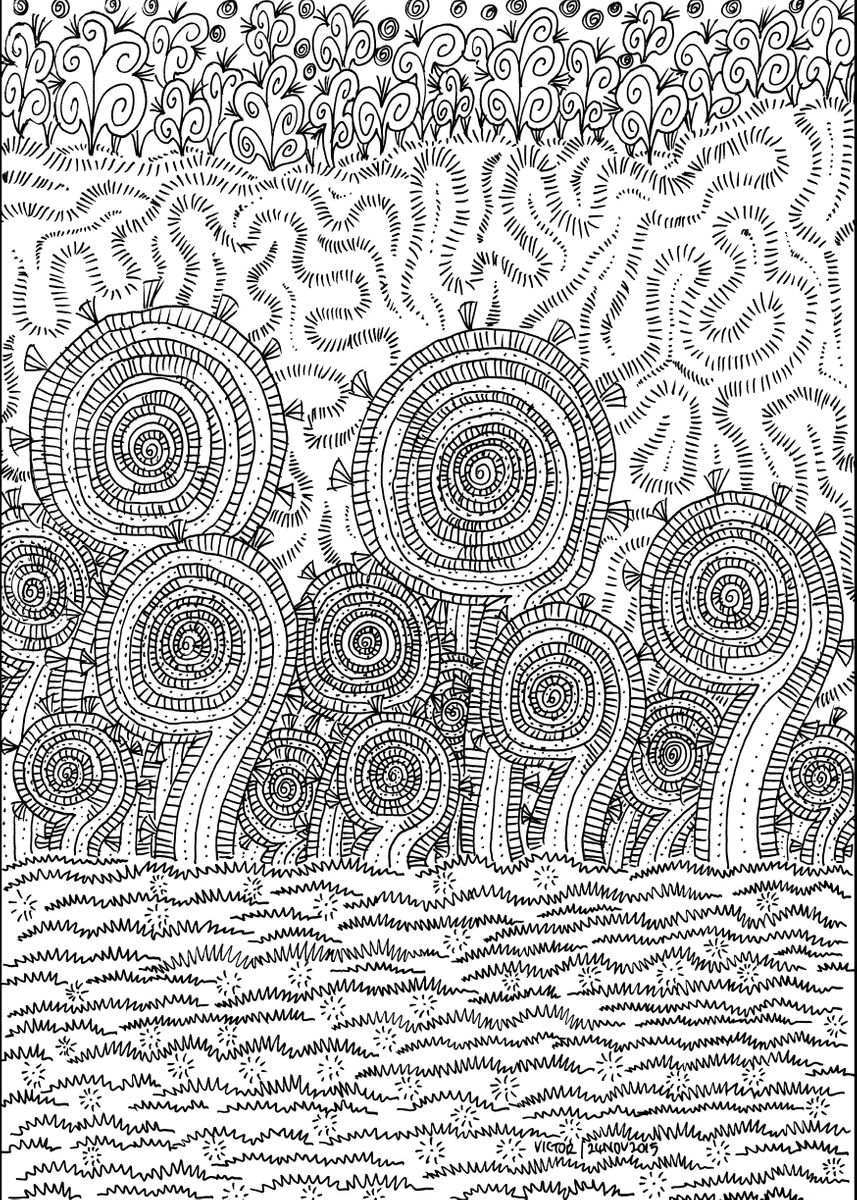 'Artwork 81' Poster by Victor Lim | Displate