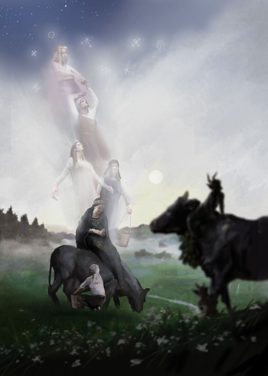 'Mara ' Poster, picture, metal print, paint by Caoviet Nguyen | Displate