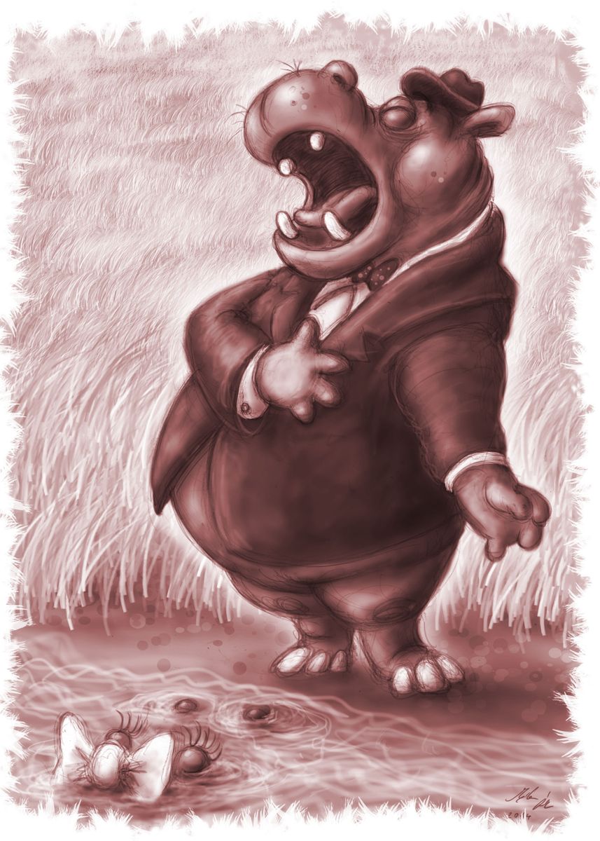 'Serenade' Poster, picture, metal print, paint by Peter Mahr | Displate