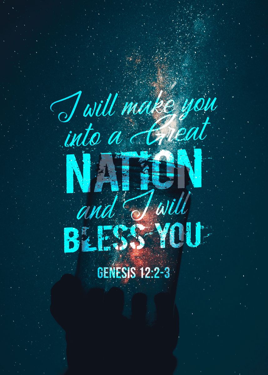 'Genesis 12' Poster by JTE Creatives | Displate