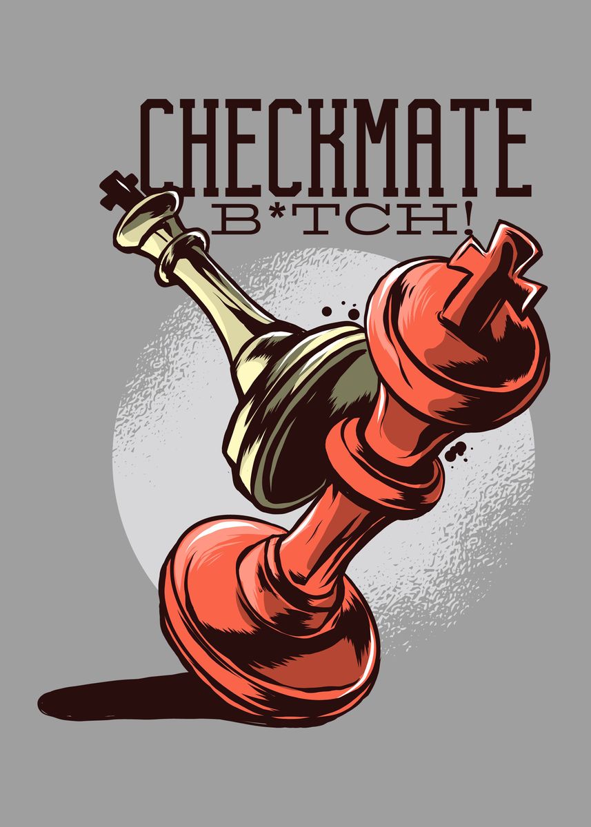 'Checkmate' Poster by Yolanda Martinez | Displate