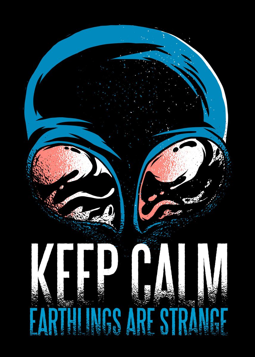 'Keep calm ' Poster, picture, metal print, paint by Yolanda Martinez ...