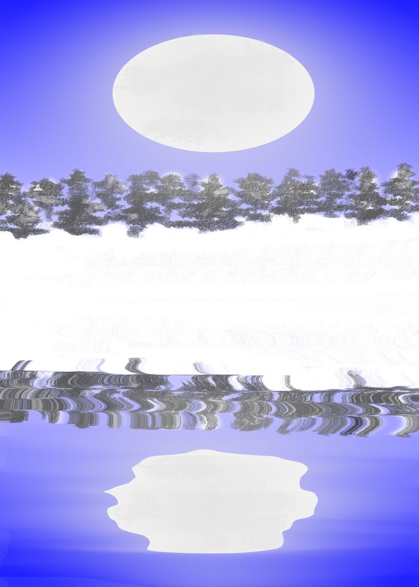 'The Morning Calm' Poster, picture, metal print, paint by Randy Chua ...