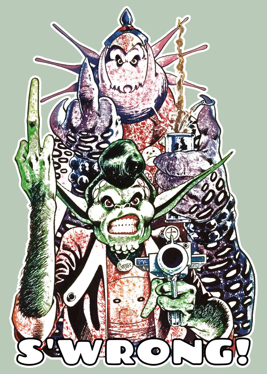 'DR and Quinch' Poster, picture, metal print, paint by Hizo Design ...