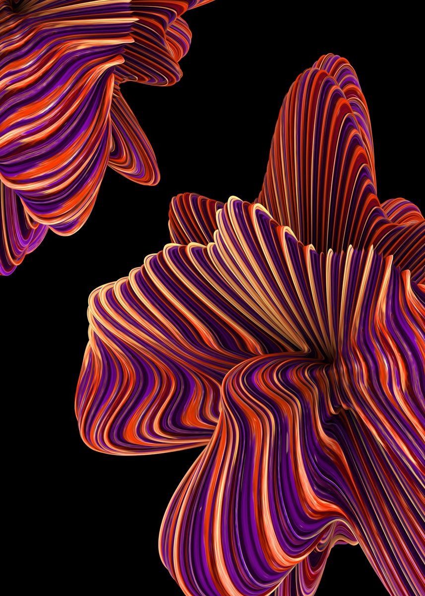 'Abstract Shape' Poster by Nikita Abakumov | Displate