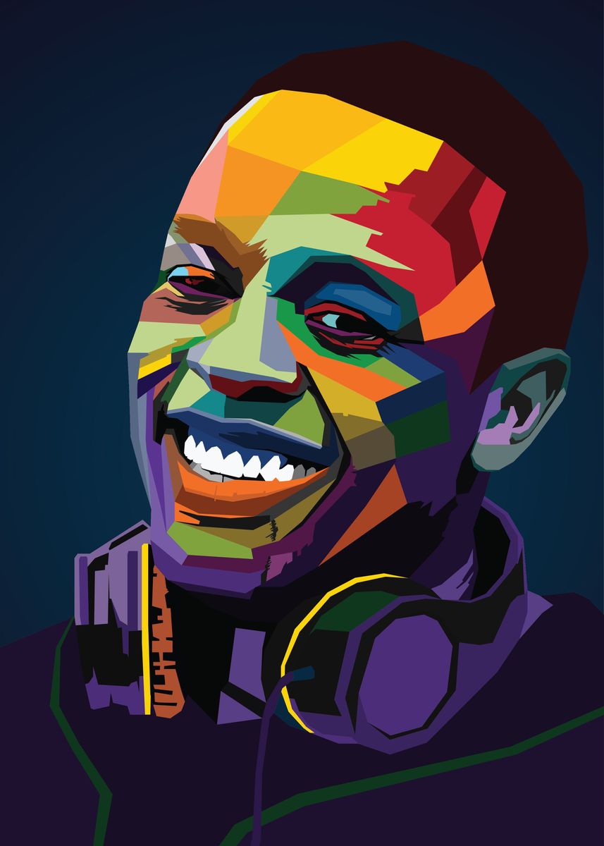 'Dr Dre Rapper' Poster, picture, metal print, paint by NGUYEN DINH LONG ...