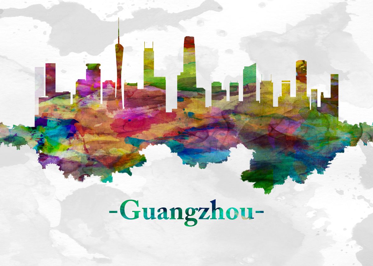'Guangzhou china' Poster by Towseef Dar | Displate