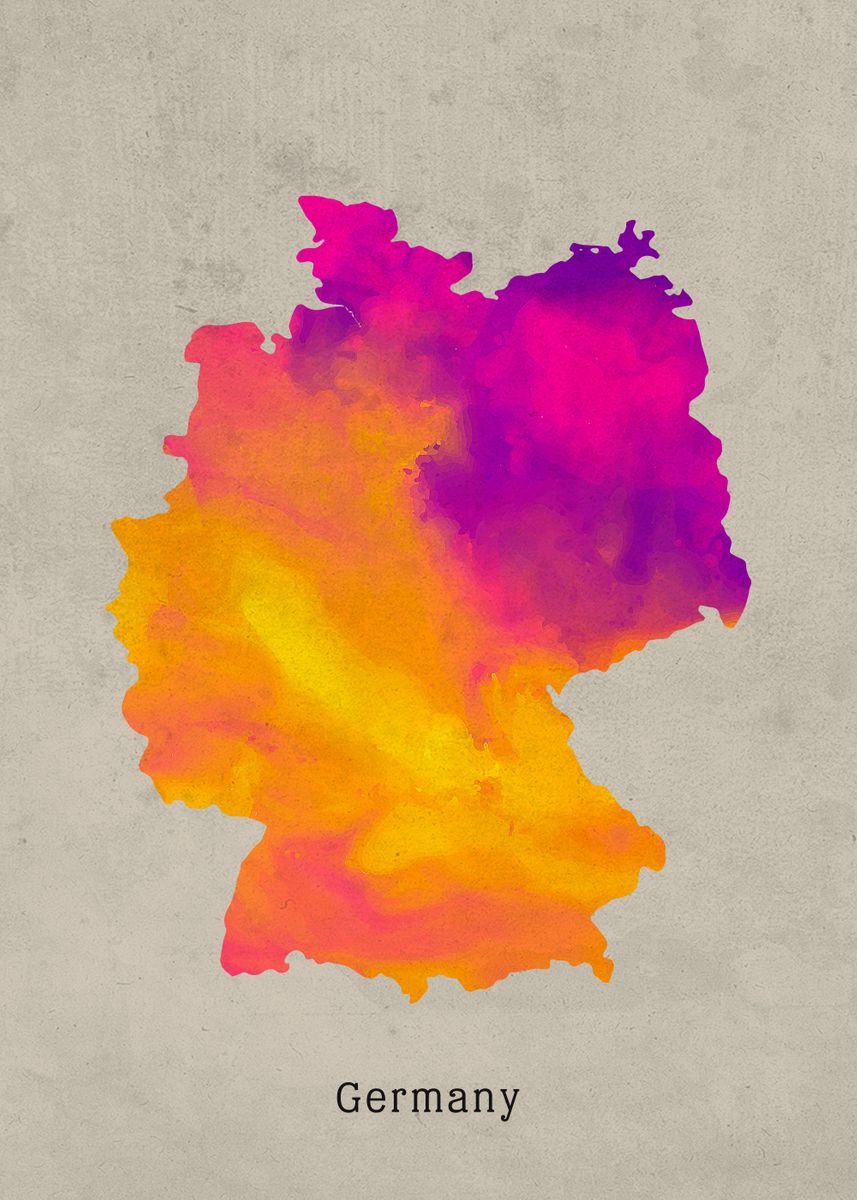 'Germany' Poster by Iwoko | Displate