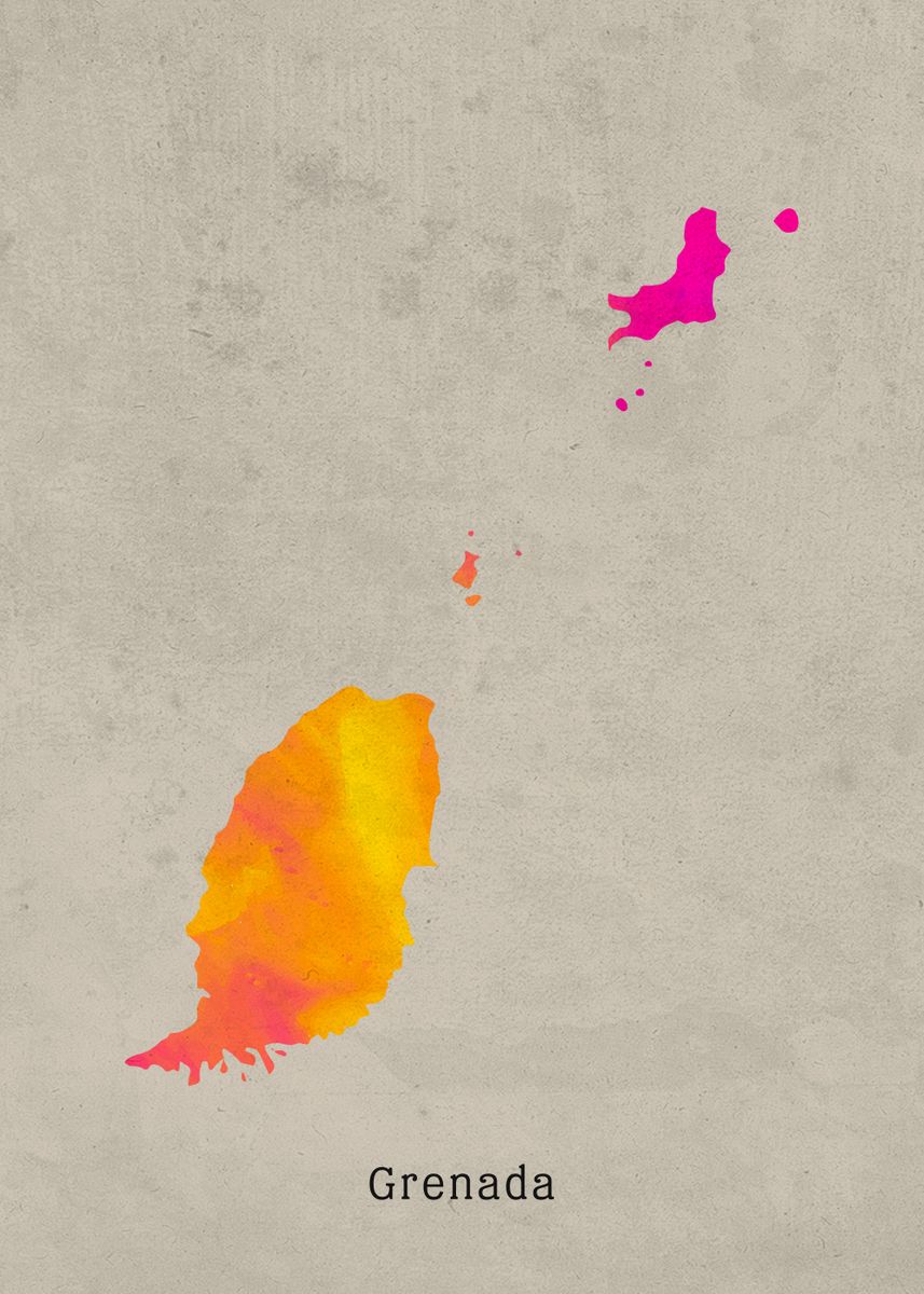 'Grenada' Poster by Iwoko | Displate