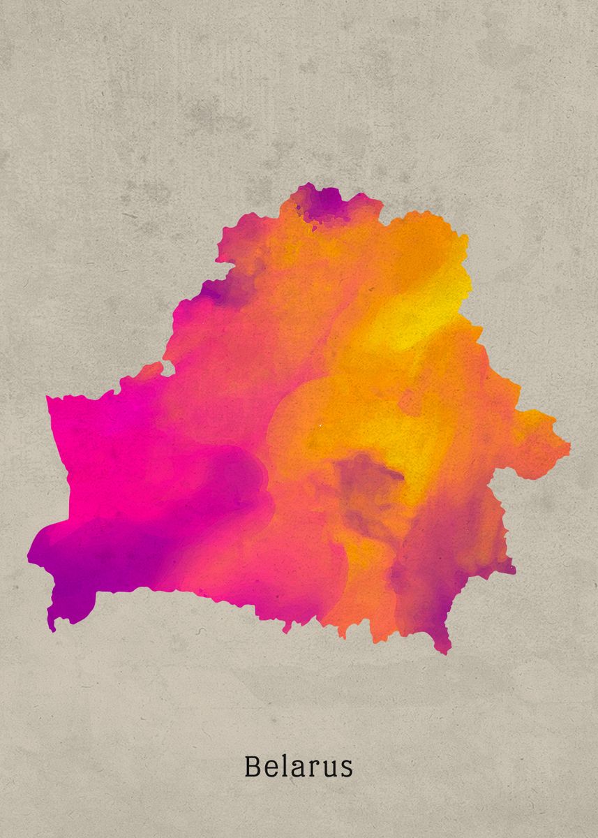 'Belarus' Poster by Iwoko | Displate