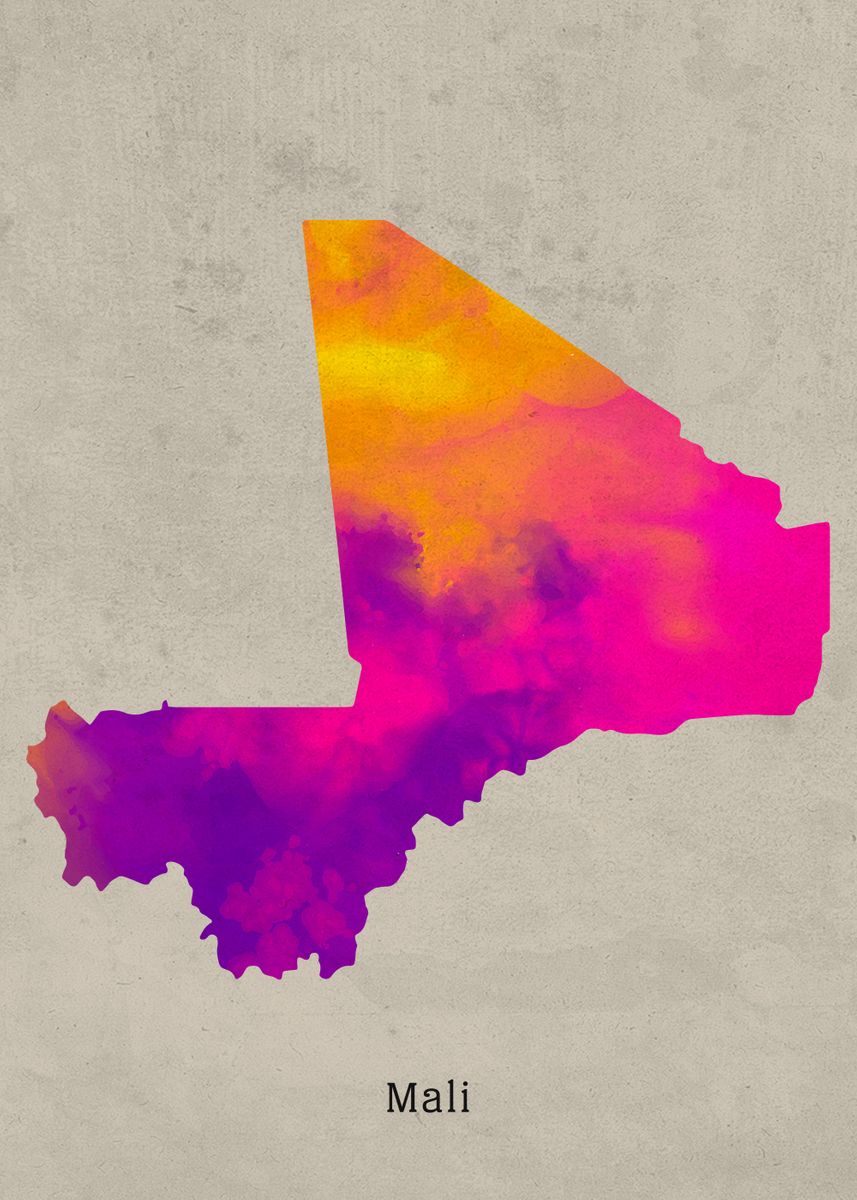 'Mali' Poster by Iwoko | Displate