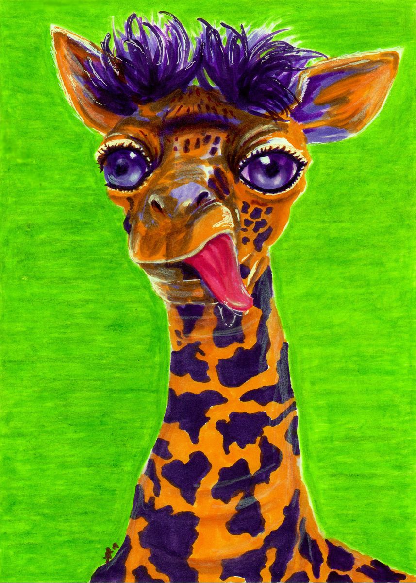 'Hello Mum' Poster, picture, metal print, paint by Sister Hipster ...