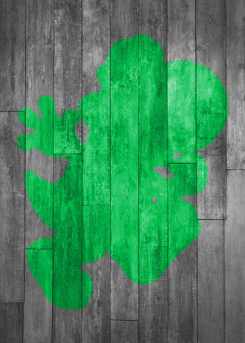 'Yoshi Silhouette' Poster, picture, metal print, paint by Cody Pepple ...