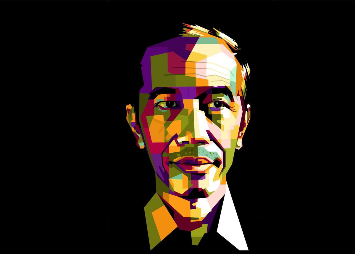 'Ir Joko Widodo in wpap' Poster by AMIRUDIN 06 | Displate