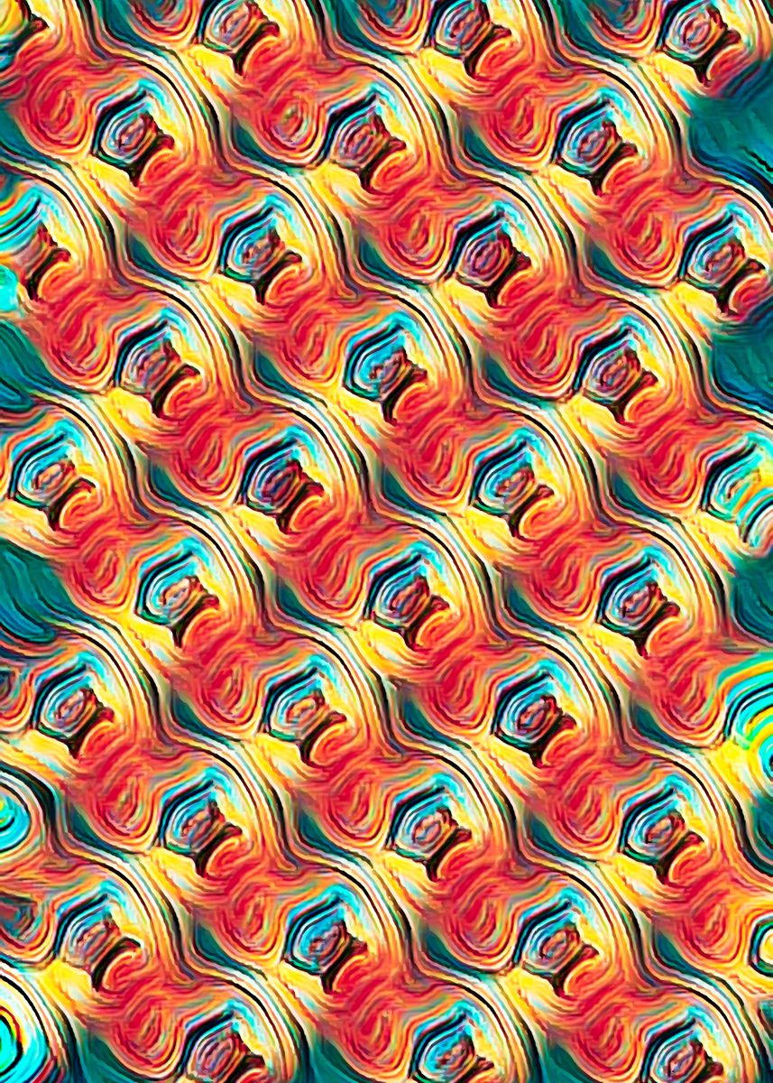 'creative design pattern' Poster, picture, metal print, paint by ...