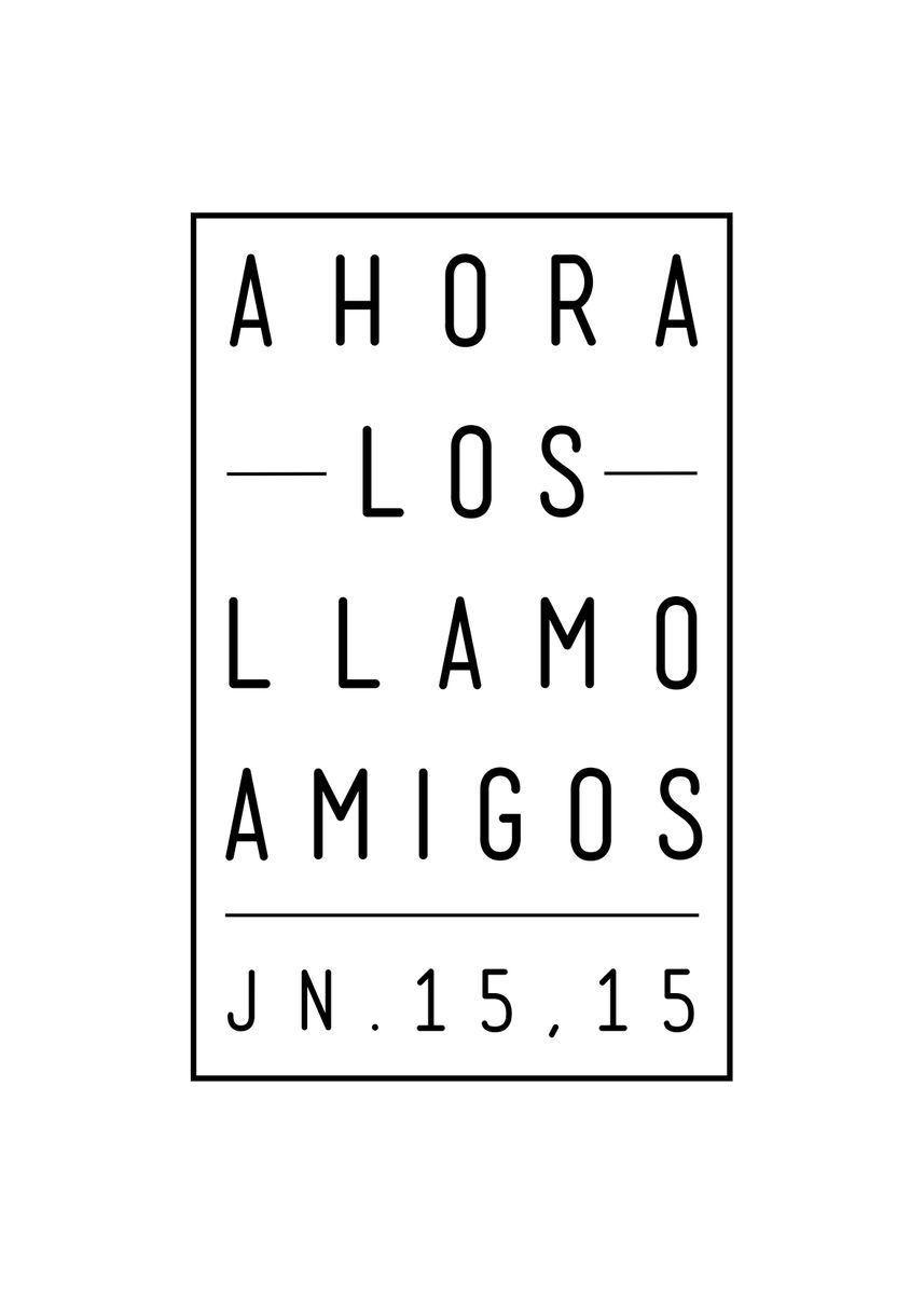 'I call you friends' Poster, picture, metal print, paint by Iknu Arts ...