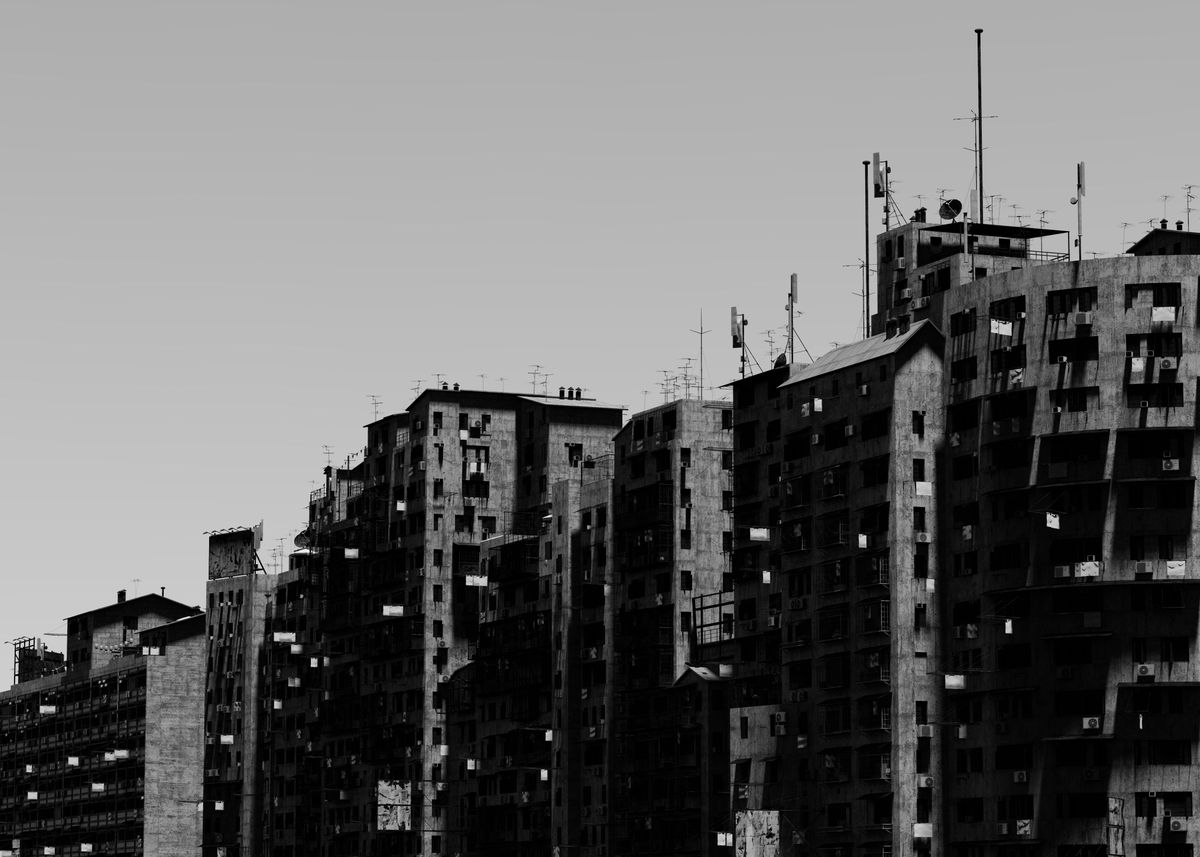 'Slums' Poster by Aivaras Grauzinis | Displate