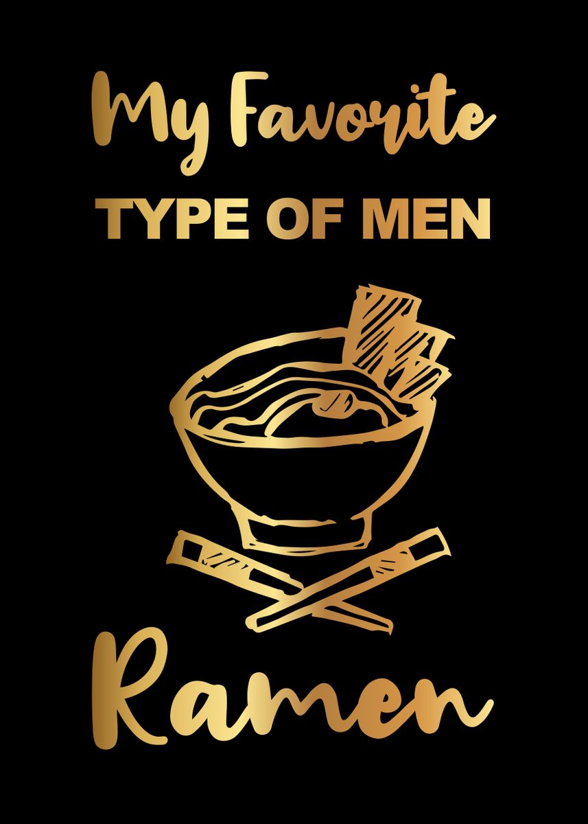 'Funny Ramen Food 11' Poster by Maricris M | Displate