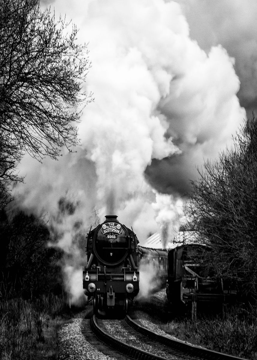 'The Flying Scotsman' Poster by Kevin Alderson | Displate