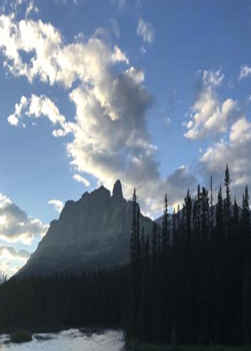 'banff' Poster, picture, metal print, paint by Deric Neufeld | Displate
