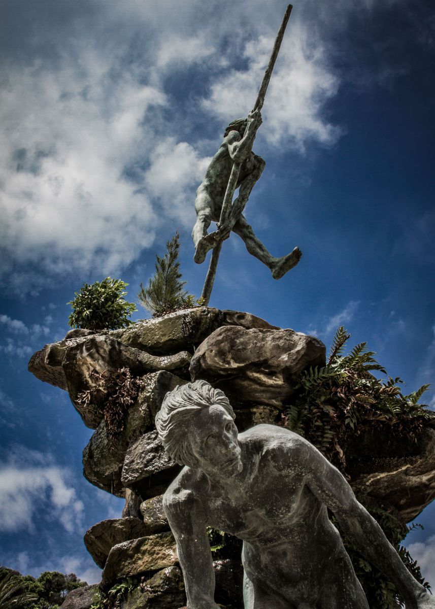'Guanches' Poster, picture, metal print, paint by Seth | Displate