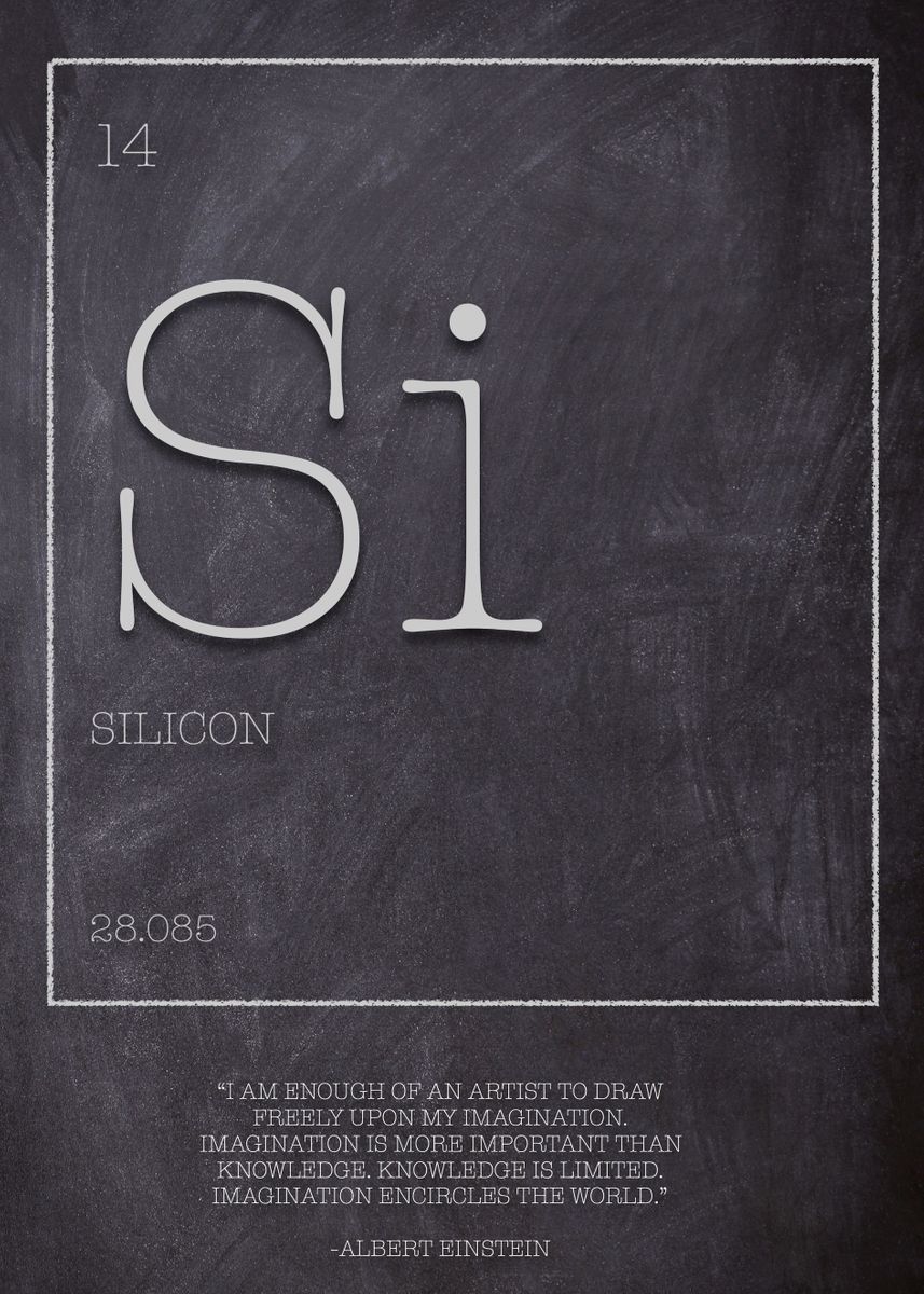'Silicon' Poster by Chad Clarke | Displate