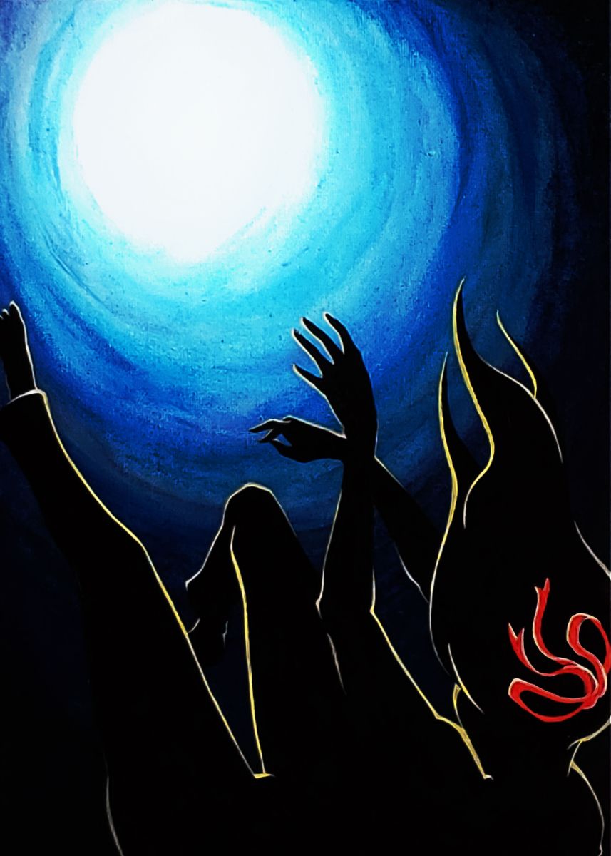 'Into the Dark' Poster by Ravenlock Studio | Displate