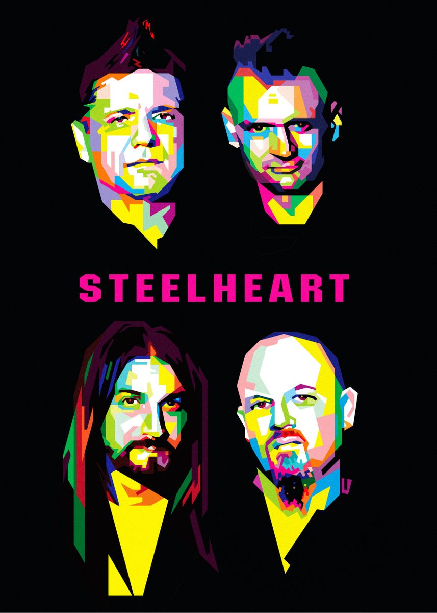 'steelheart' Poster by Popart PosterS | Displate