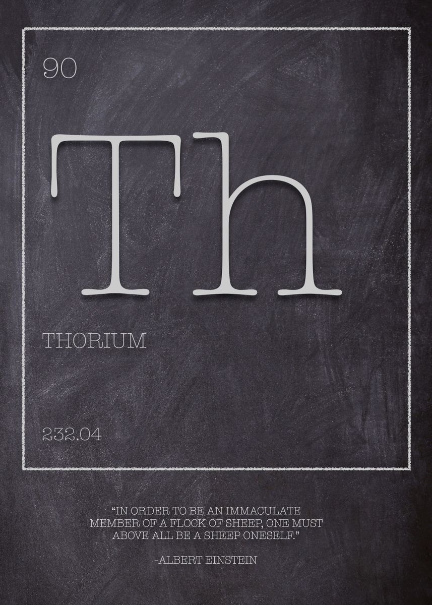 'Thorium' Poster by Chad Clarke | Displate