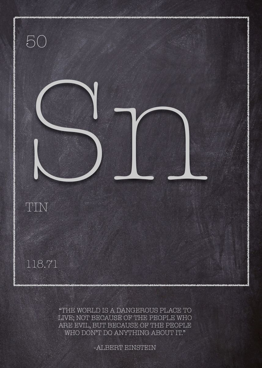 'Tin' Poster by Chad Clarke | Displate