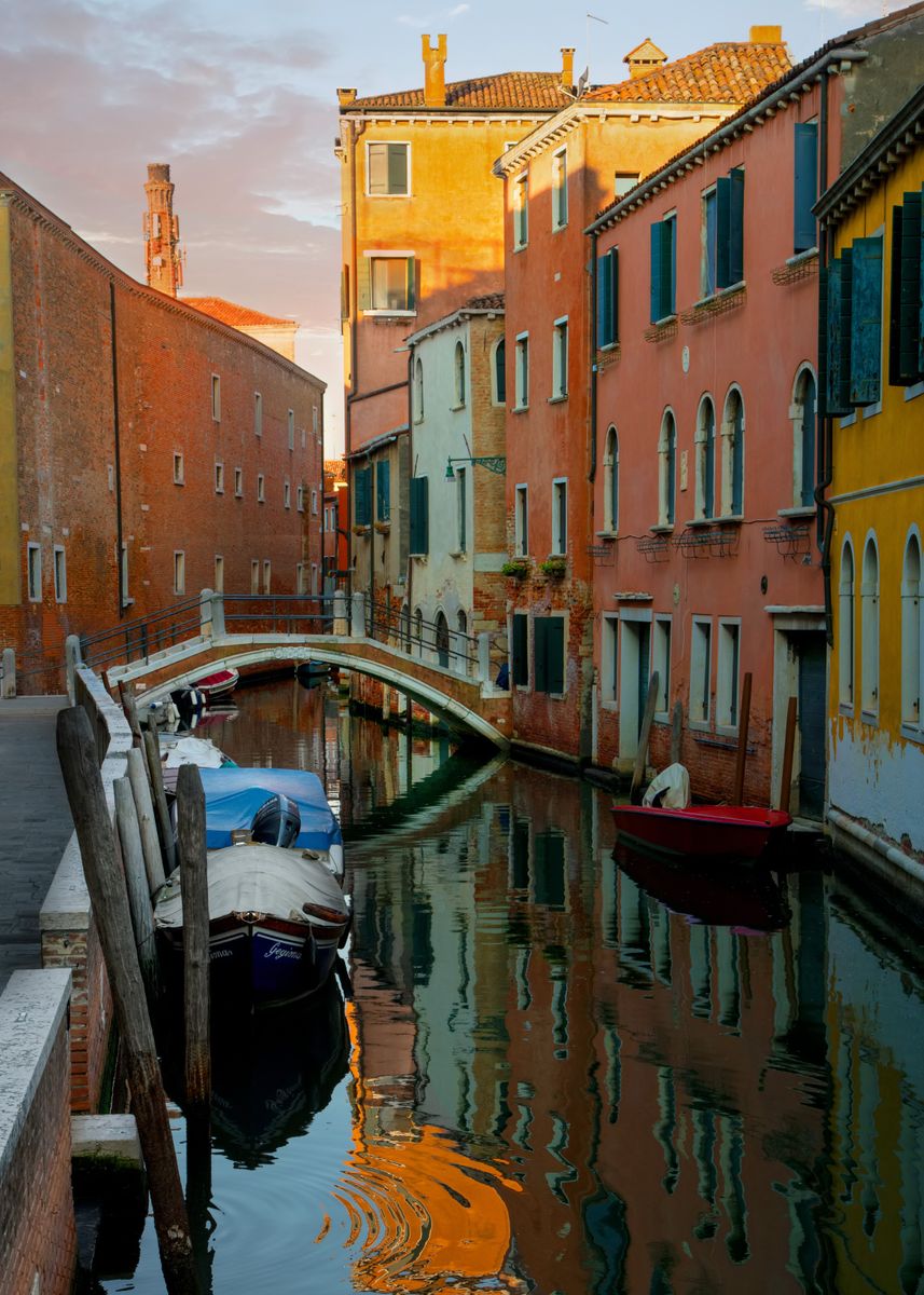 'Vanice in morning sun' Poster, picture, metal print, paint by Jaroslaw ...