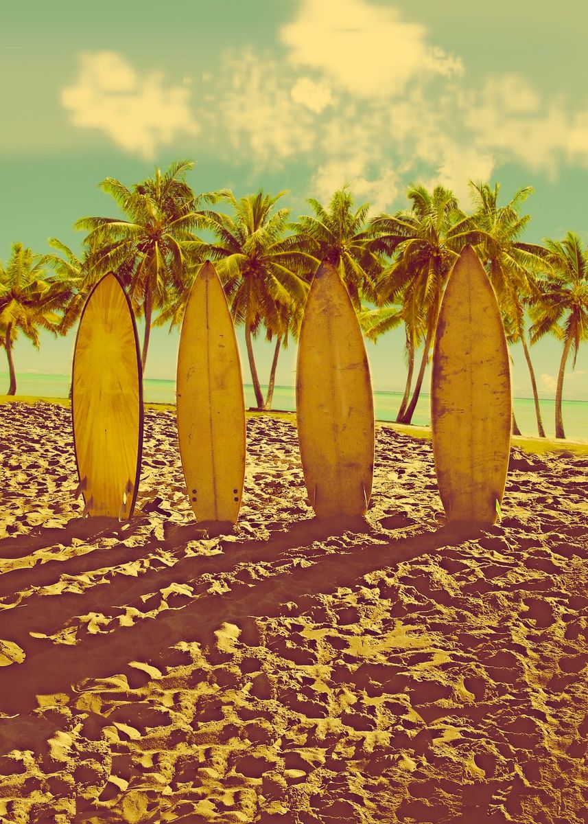 'Vintage postcard' Poster, picture, metal print, paint by Valentina ...