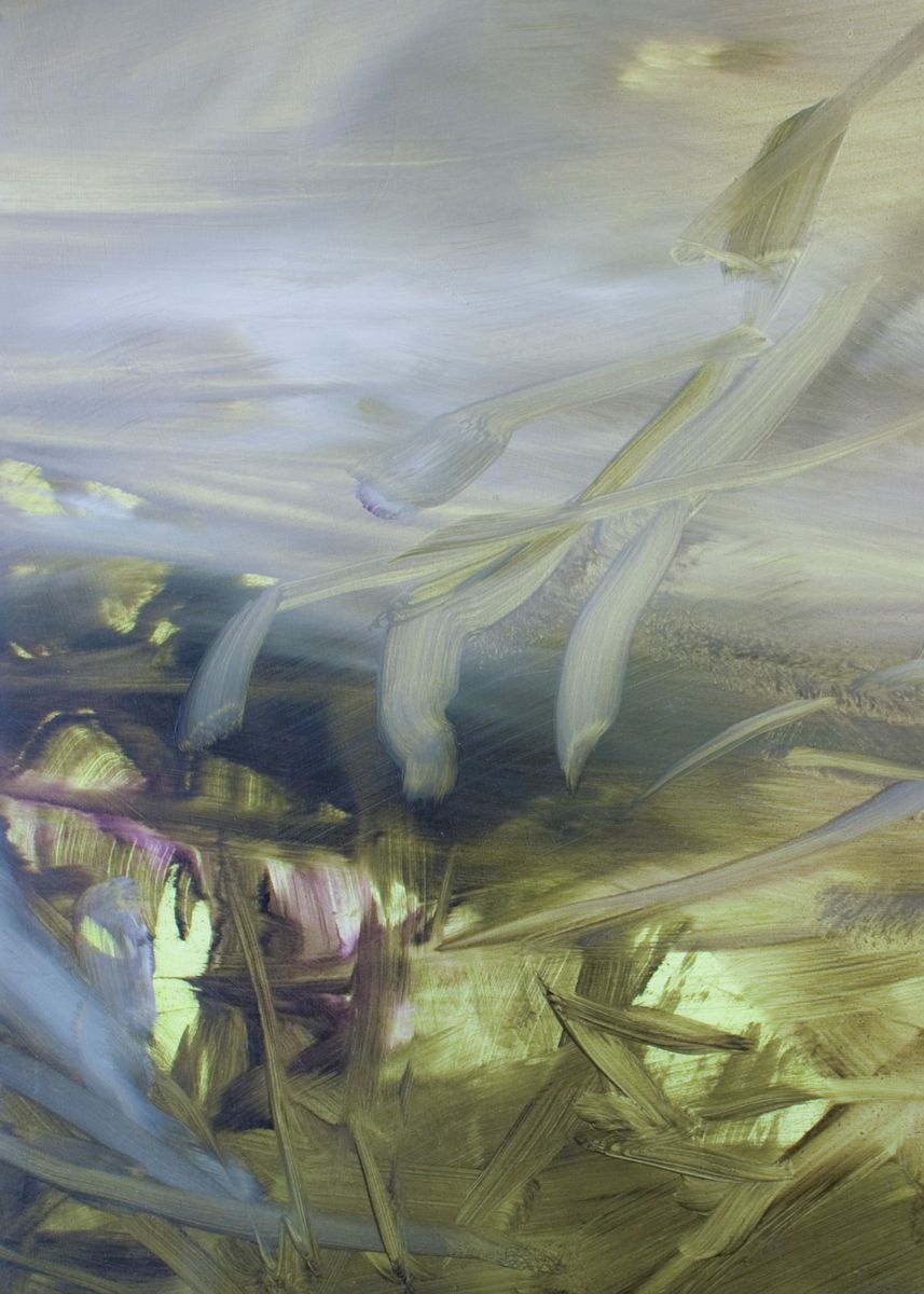 'Im Wasser 1q right' Poster, picture, metal print, paint by Wolfgang ...